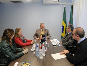 CRA-RS reúne-se com CRCRS - Notícias - CRA-RS