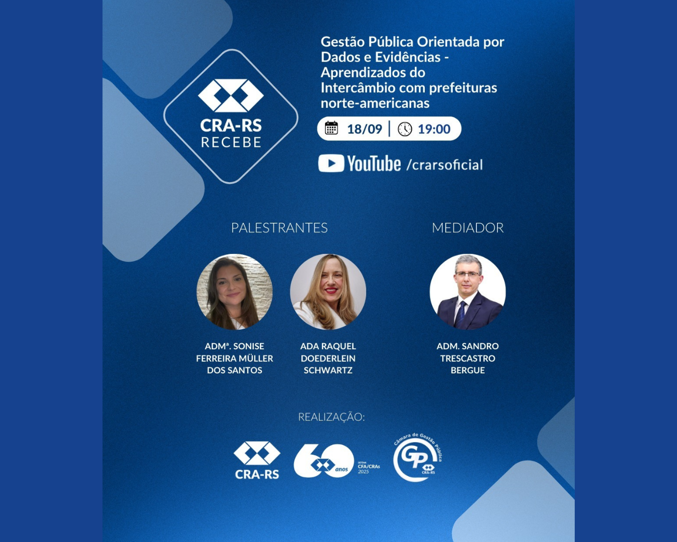 CRA-RS Recebe "Gestão Pública Orientada por Dados e Evidências ...